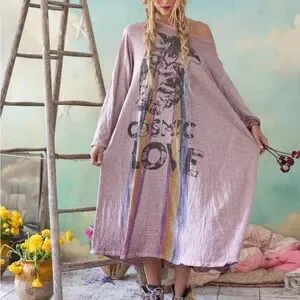 Magnolia Pearl | Dresses | Nwt Magnolia Pearl Cosmic Love Viggo T Dress ...